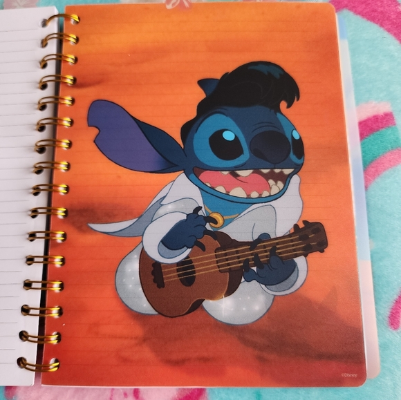 Disney | Office | Disney Stitch As Elvis Notebook | Poshmark
